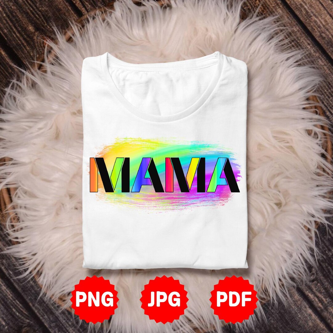 MAMA PNG, MAMA Adjectives Png, Mom Png Jpg Pdf, Mama Sublimation, Mama ...