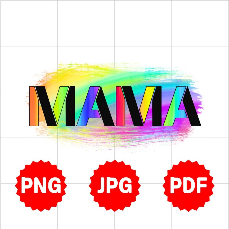 MAMA PNG, MAMA Adjectives Png, Mom Png Jpg Pdf, Mama Sublimation, Mama ...