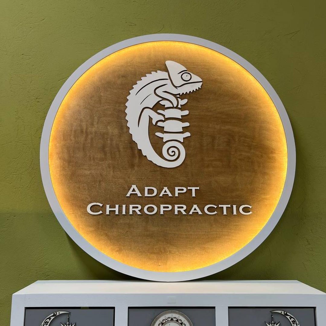 Wooden 3D Logo With LED Backlight | Wooden Outdoor Sign | Logo for ...