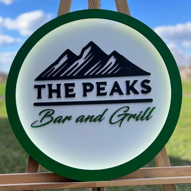 Backlit Wood Sign - Etsy