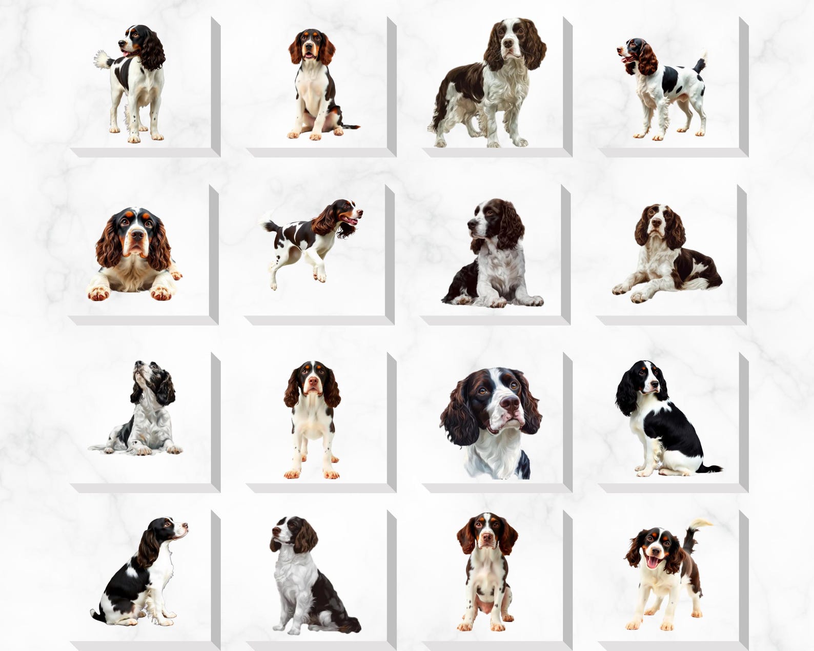 Watercolor Dog Breeds Clipart Dog Breeds Clipart Bundle Mixed Dog ...