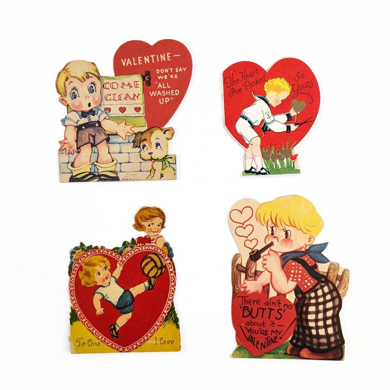 1920s Valentine - Etsy