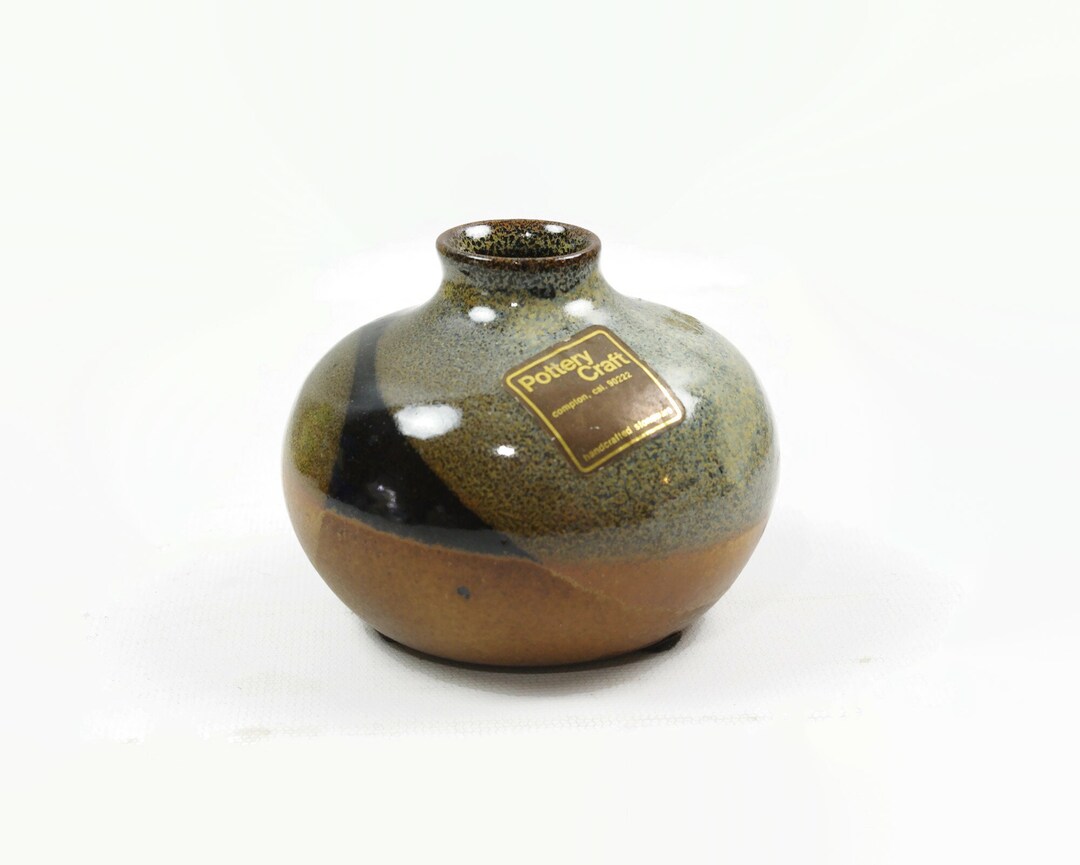 Vintage Pottery Craft Compton Californa Stoneware Vase - Etsy