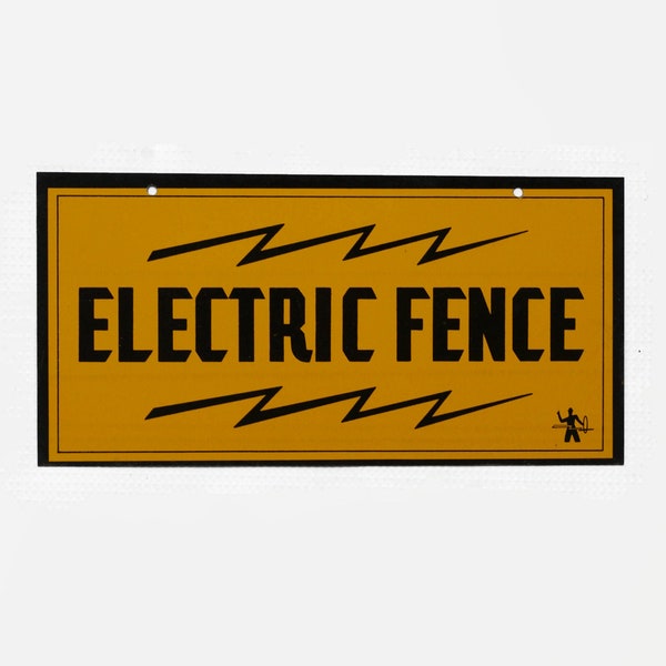 Electric Fence - Etsy