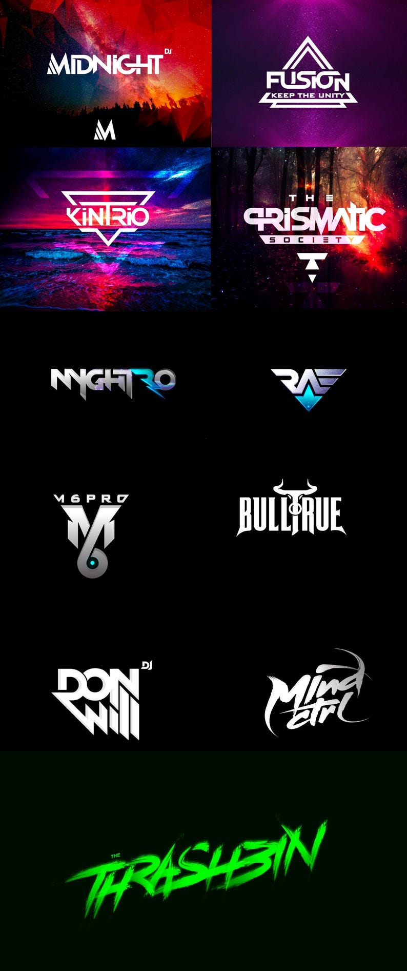 Get Custom DJ, Artist, Musician Logo Design to Kickstart Your Career - Etsy
