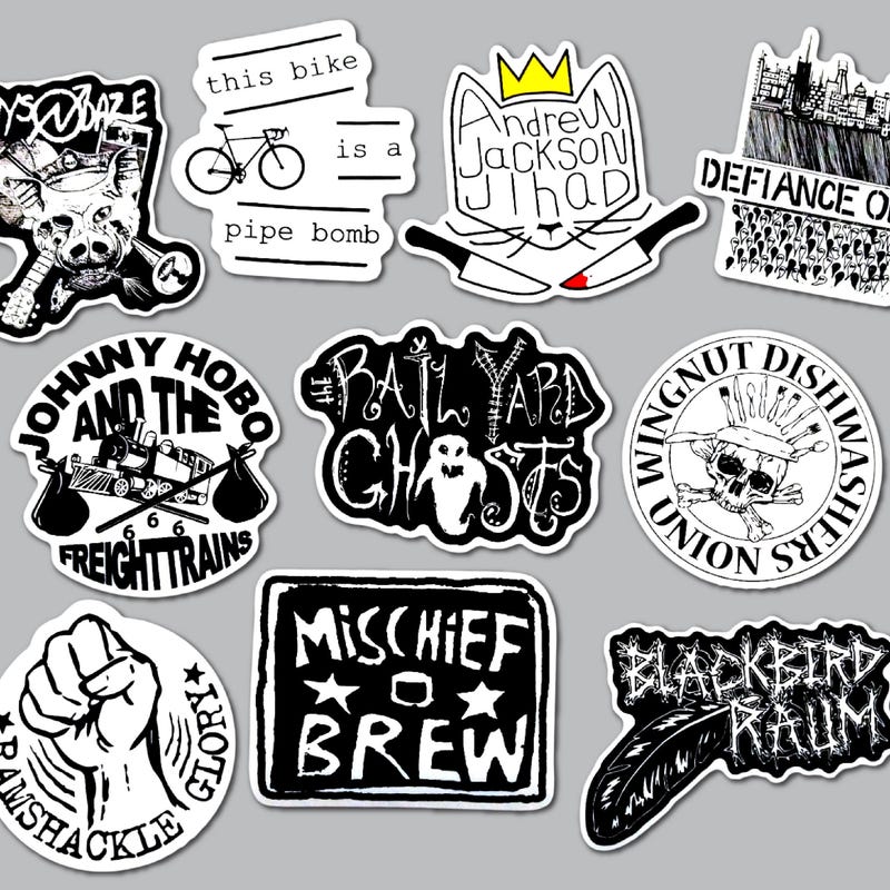 Indie Stickers - Etsy