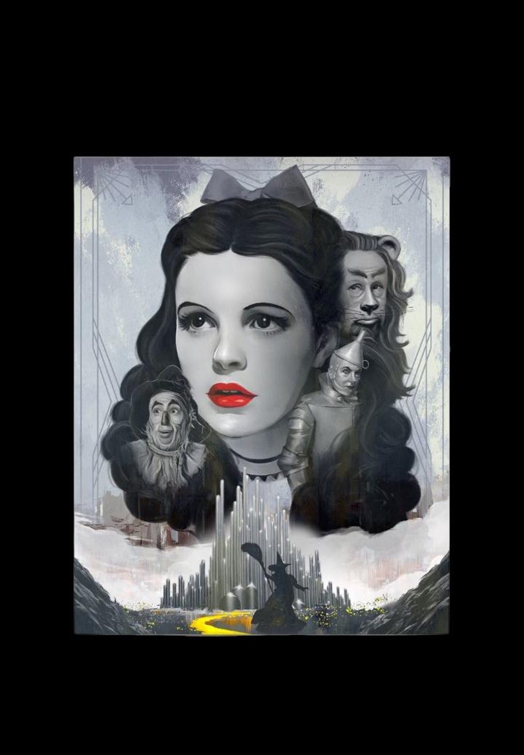 The Wizard of Oz Inspired Art Print Unframed Wall Decor - Etsy