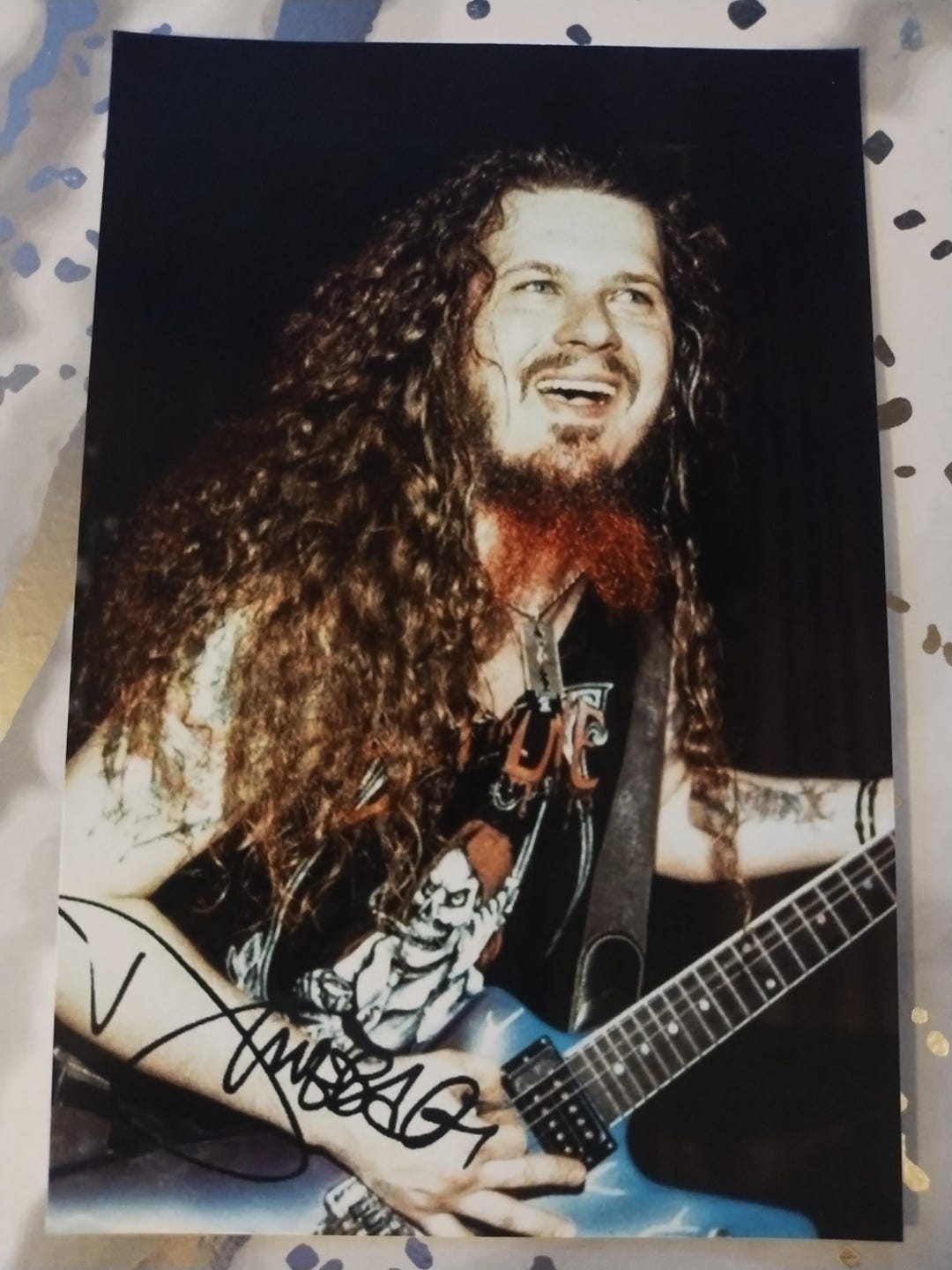 Dimebag Darrell Pantera Signed Autograph Reprint 4x6" Glossy Photo ...