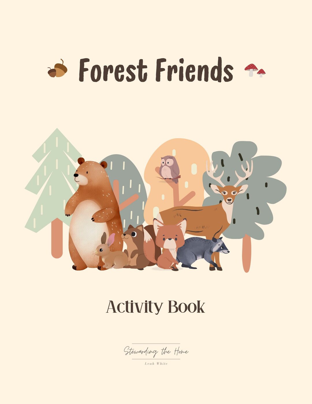 Forest Activity Pack for Kids | 50+ Fun Learning Pages | I Spy, Mazes ...