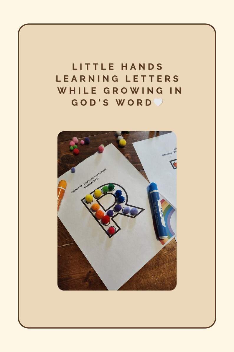 Bible ABC Dot Marker & Tracing Workbook | Christian Alphabet Practice ...