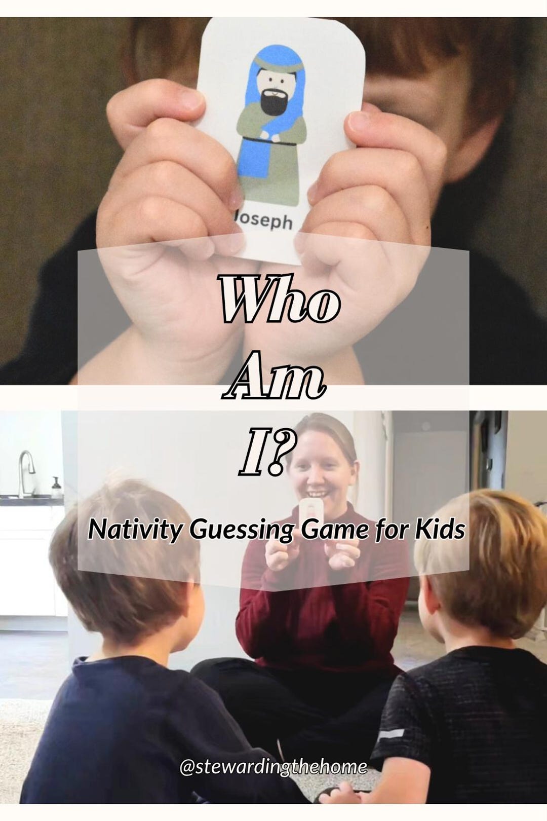 Who Am I Nativity Game | Christmas Guessing Game for Kids | Advent ...