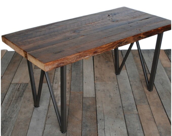 Rustic Modern Farmhouse Dining Table, Urban Reclaimed Wood Table. You ...