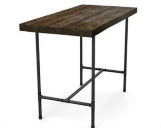 Reclaimed Wood Table, Counter Height Table, High Top Table, Bar Height ...