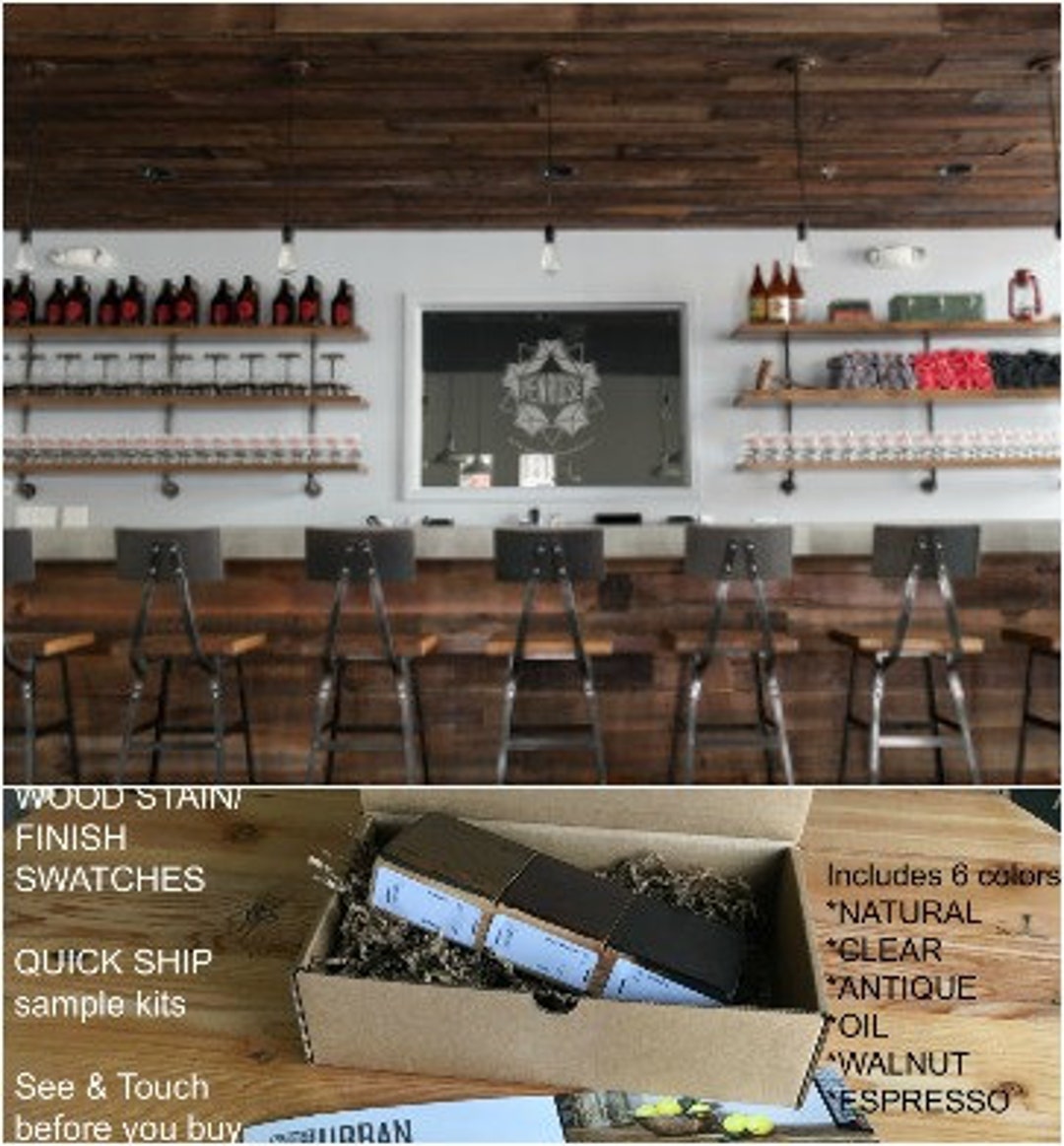 Reclaimed Wood Bar Stools, Farmhouse Bar Stools, Rustic Urban Stools ...