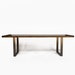 Modern U Design Dining Table With Reclaimed Wood Top and Steel - Etsy