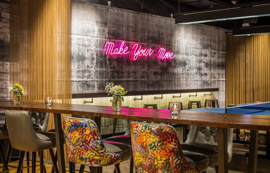 High Top Bar Height Table Made With Reclaimed Wood and Steel U or Pipe ...