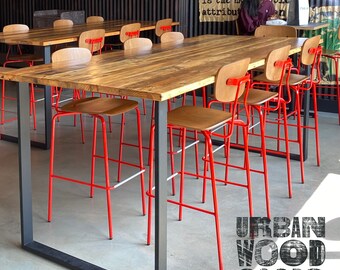 High Top Wood Table | Etsy