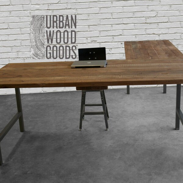 L Shaped Desk - Etsy