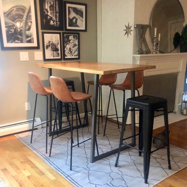 Bar Height Table - Etsy