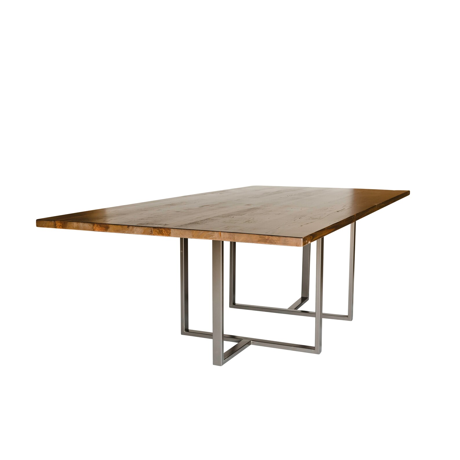 Modern Harvest Wood Conference Table With Reclaimed Wood Top - Etsy