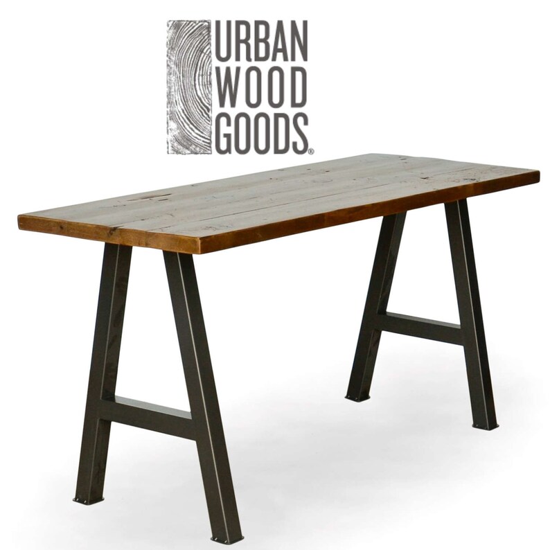Modern Reclaimed A Frame Desk Reclaimed Wood Antique - Etsy