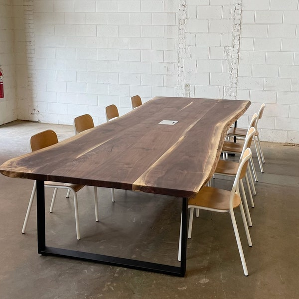 Live Edge Conference Table - Etsy