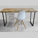 Standing Computer Desk, High Top Desk Made With Reclaimed Wood and ...