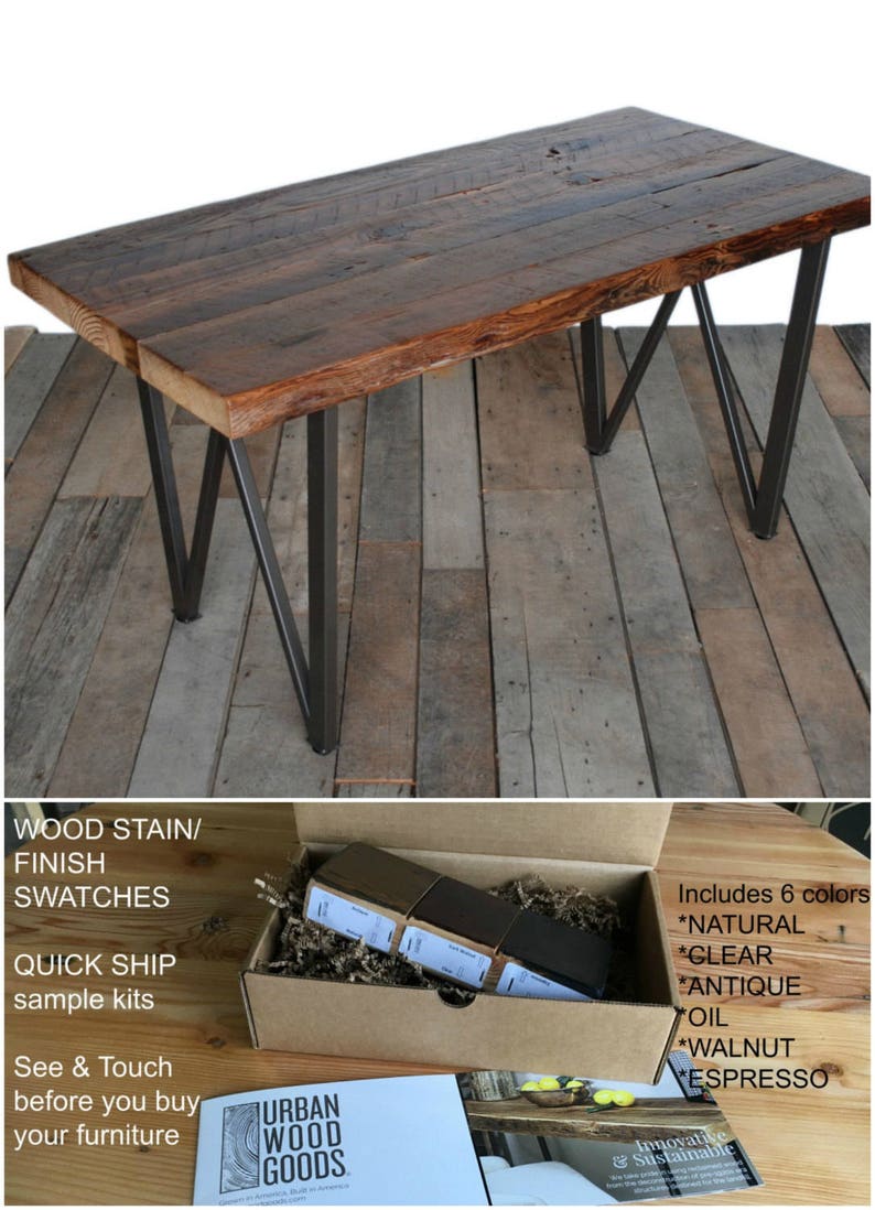Rustic Modern Farmhouse Dining Table Urban Reclaimed Wood - Etsy
