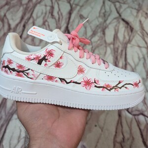 Cherry Blossom Customized Nike Air Force 1 L Custom Shoes L Nike Shoes ...