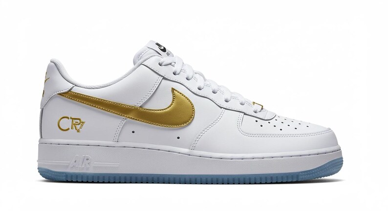 Cristiano Ronaldo Inspired Custom Air Force 1 Sneaker L Custom Shoes L ...