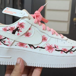 Cherry Blossom Customized Nike Air Force 1 L Custom Shoes L Nike Shoes ...