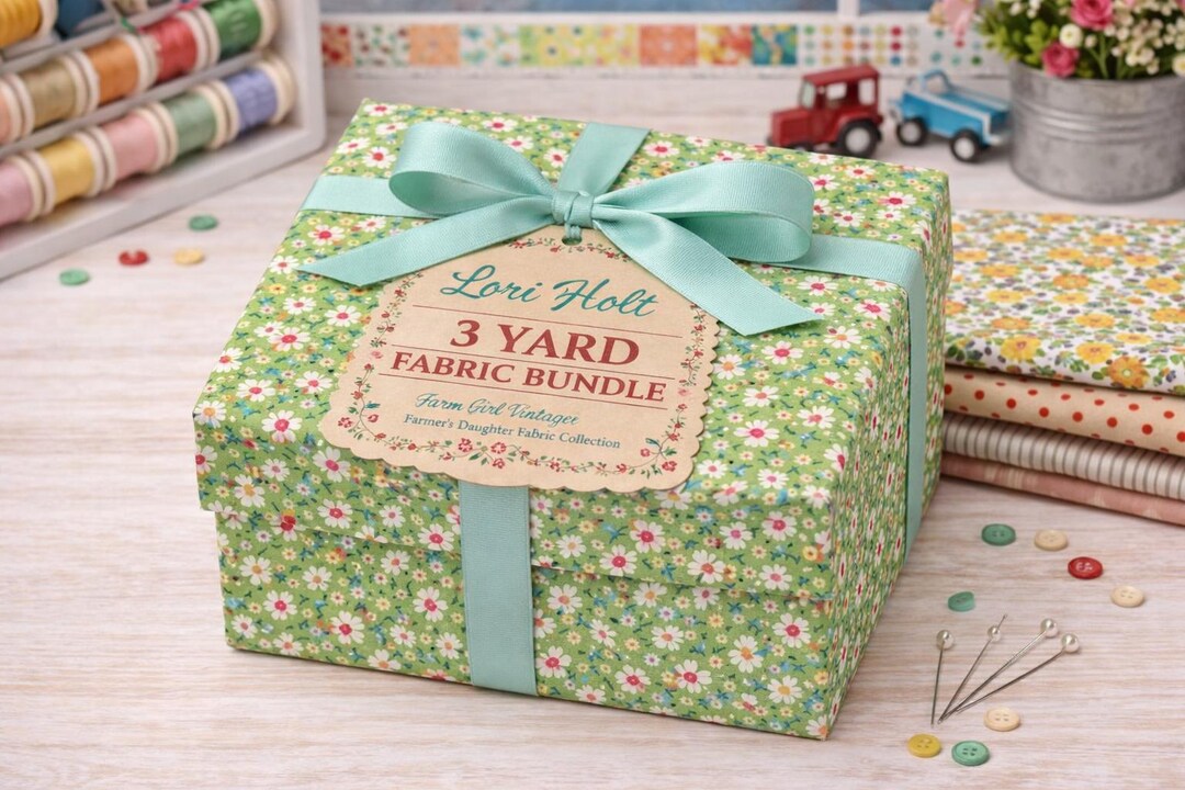 Lori Holt - 3 Yard Quilt Bundle – Pick Your Own Trio – Perfect for 3 ...