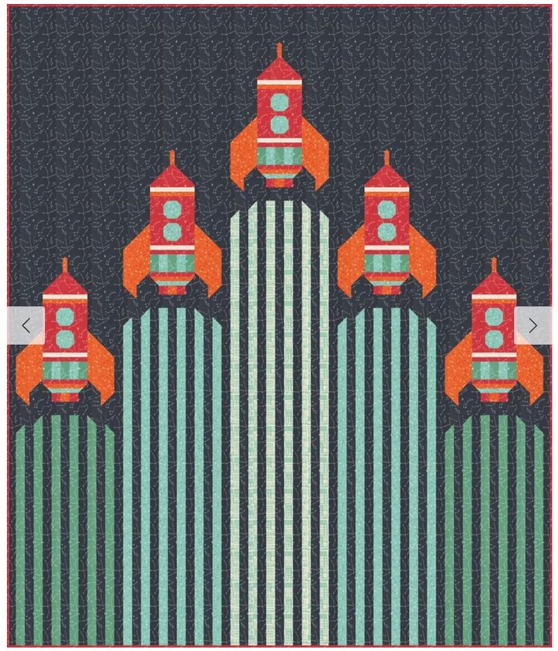 Blast off Quilt Pattern - Stacy Iest Hsu - Etsy