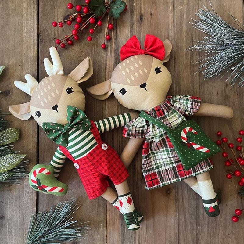 Holiday Cheer Reindeer - Etsy