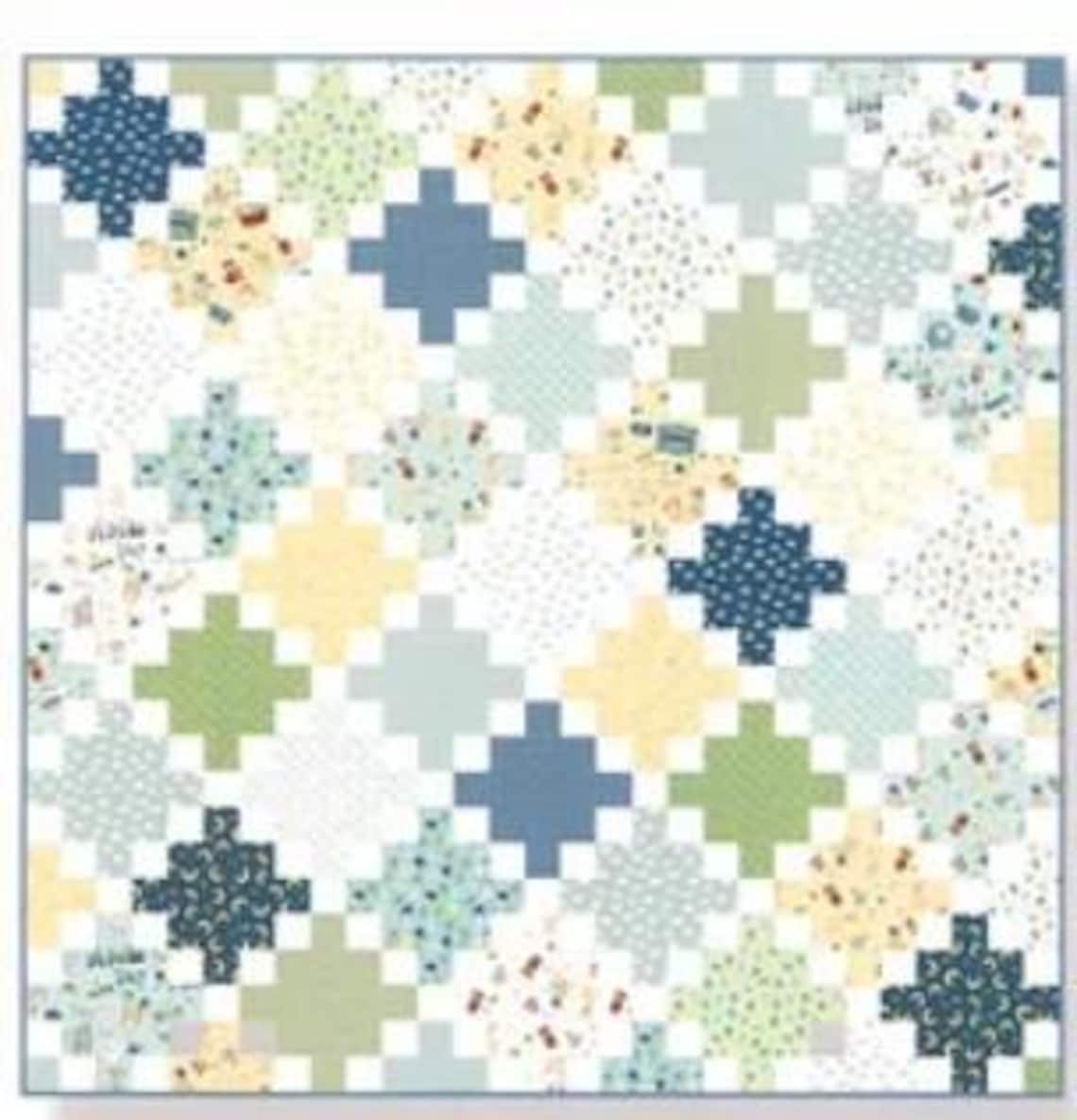 American Jane Row by Row Baby Quilt Kit – Baby Boy by Lori Whitlock for ...
