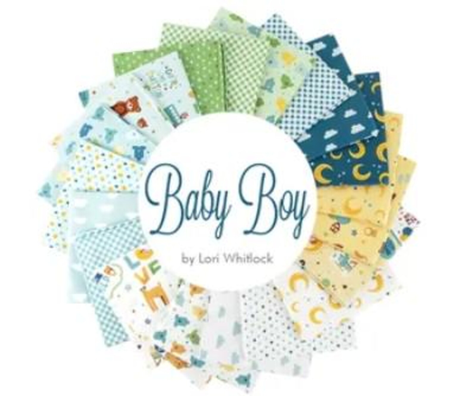 American Jane Row by Row Baby Quilt Kit – Baby Boy by Lori Whitlock for ...