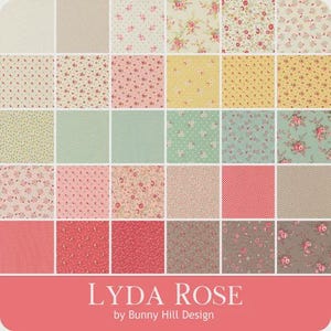 Preorder -lyda Rose Charm Pack Bunny Hill Designs for Moda 42 5 Inch Squares Shipping January ...