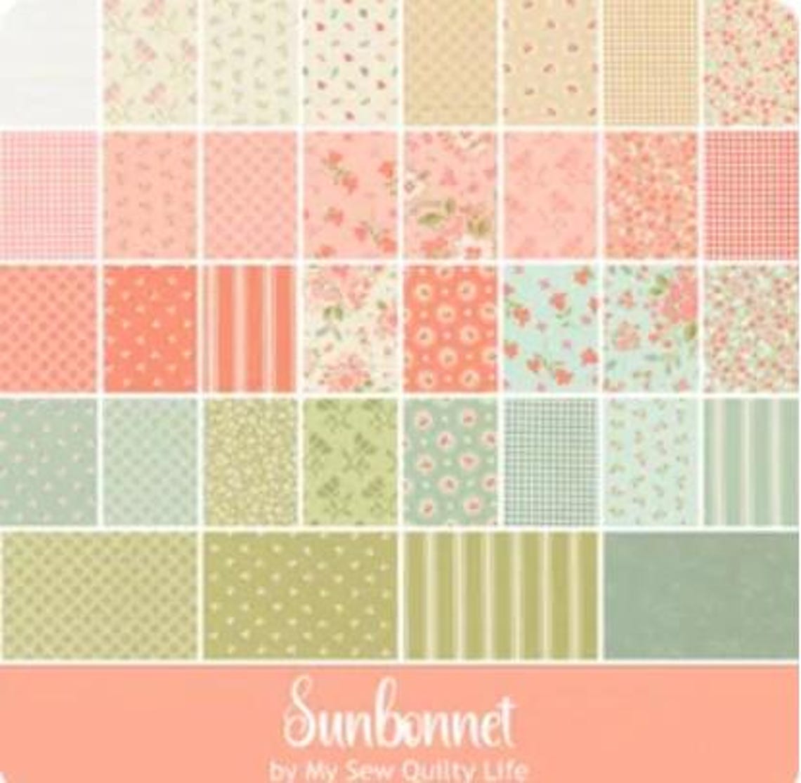 Preorder – Sunbonnet Layer Cake (ships October 2025) - Etsy