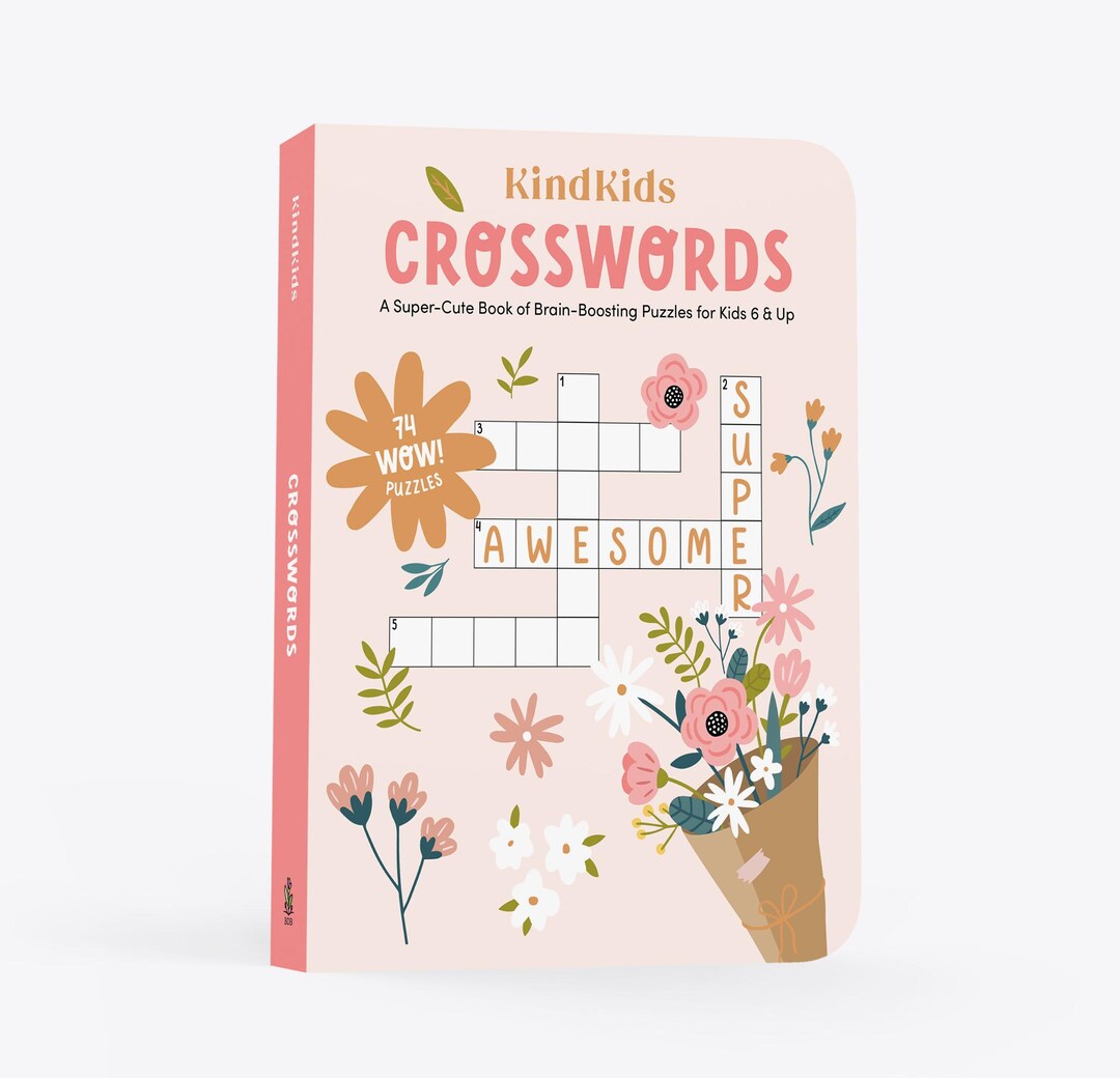 Kindkids Crosswords: A Super-cute Book of Brain-boosting Puzzles for ...