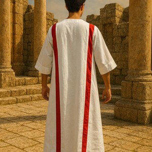 Cotton Roman Toga Costume, Greek Empire Outfit - Etsy