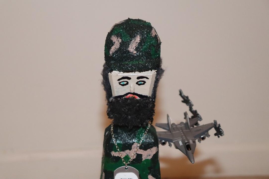 Handmade IDF Soldier Sculpture • October 7 Tribute • Israeli Army ...