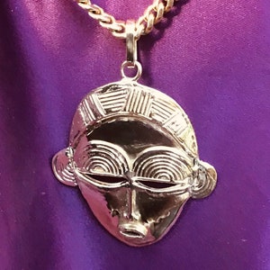 14 K Solid Gold African Glory Mask No 18 Authentic Chisseko Heirloom - Etsy