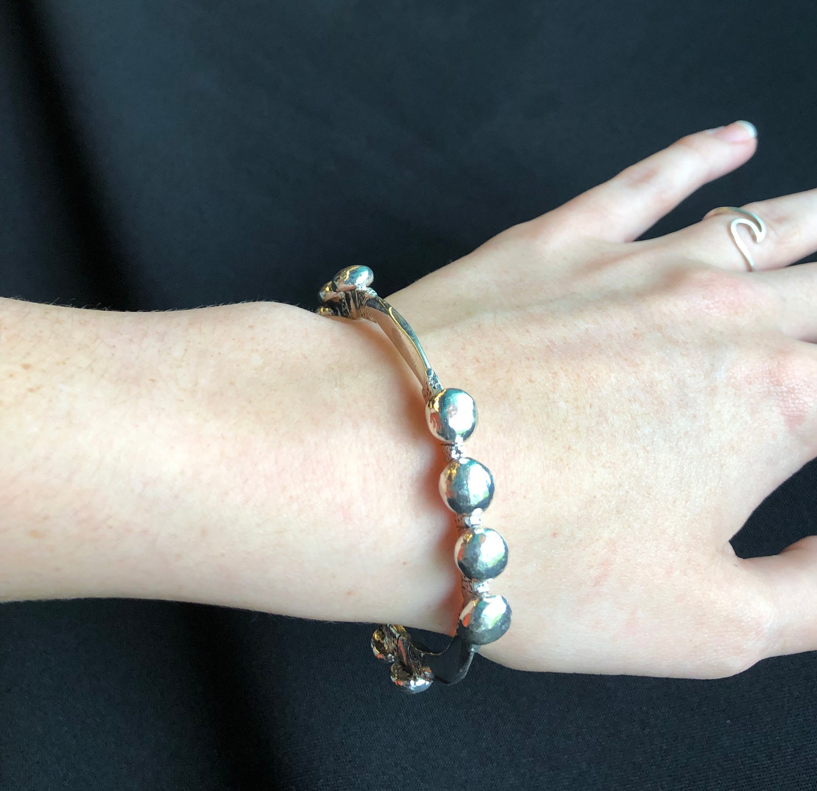 Heavy Bangle No 5c Sterling Silver Fulani African Ethnic Chic - Etsy