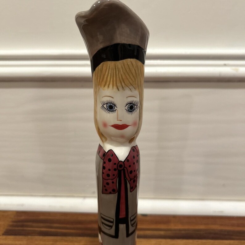 SUSAN PALEY by GANZ Hand Painted "diana's Designer Suit" Vase Candle ...