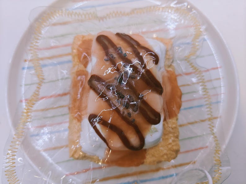 Caramel Marshmallow Toast Squishy// Stress Ball/ Gift/ Squishy Toy ...