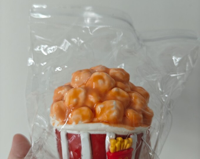 Chicken Nugget Bucket Squishy Toy - Kawaii Stress Relief Toy - Slow ...