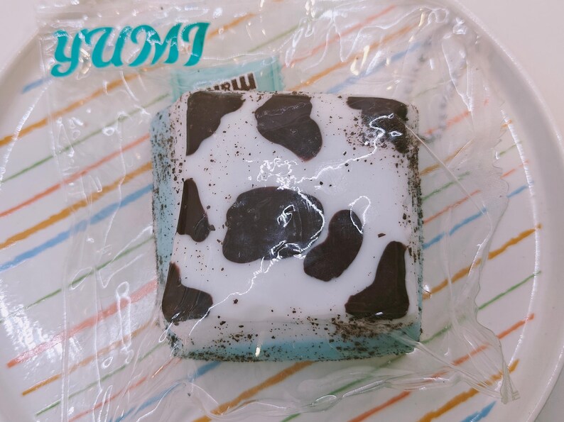 Cow Print Milk Brick Squishy// Stress Ball/ Gift/ Squishy Toy/mochi ...