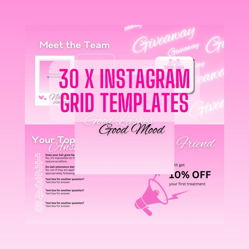 Editable Canva Instagram Post and Story Templates | Customise to Most ...