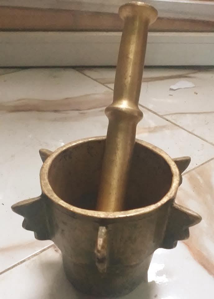 Antique Handcrafted Copper Mahraz - Over 200 Years Old, Heirloom ...