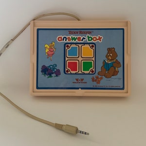 Teddy Ruxpin Answer Box With Counting is Fun Book and Tape - Etsy